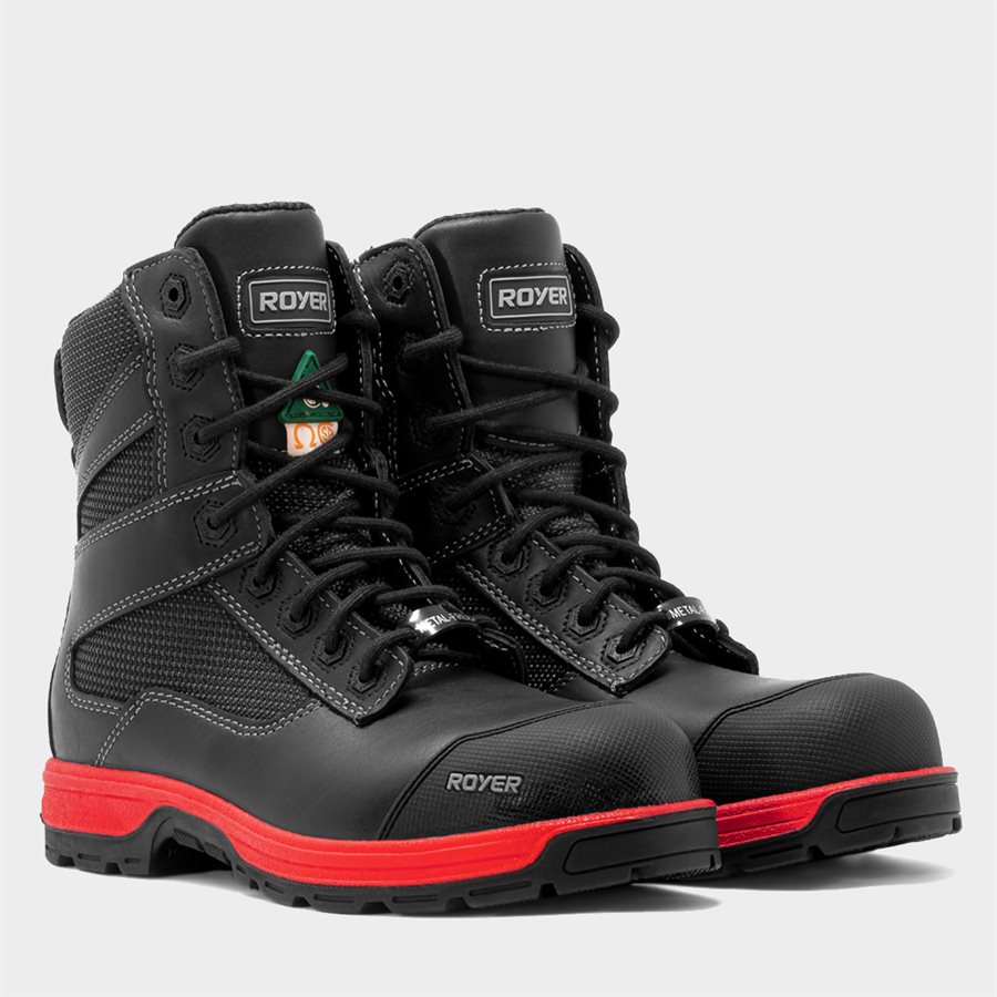 Botte Royer 8" AGILITY REBOOT Semelle Rouge Gr 10