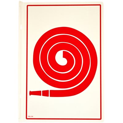 Enseigne de sécurité avec pictogramme CSA - Boyau d'incendie